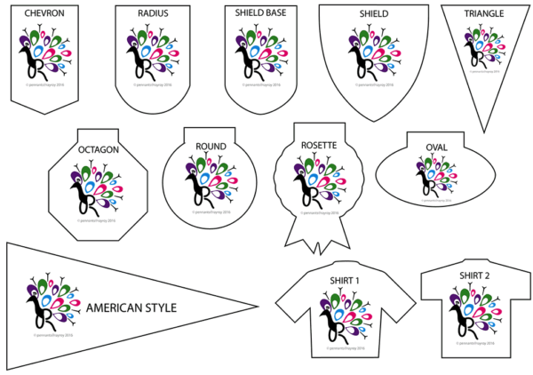 Pennants - LogoSew